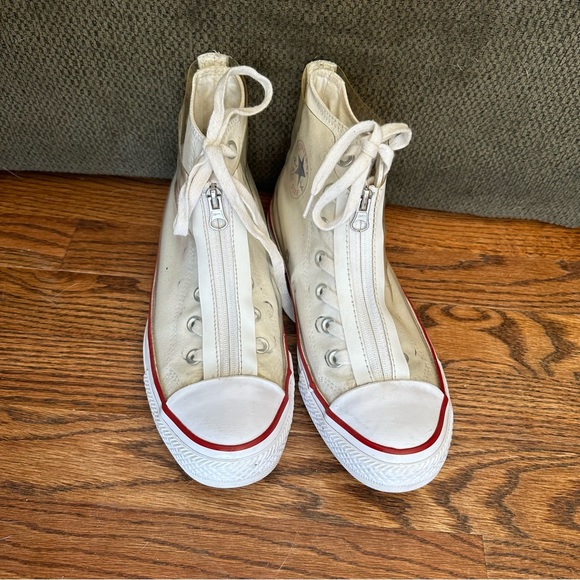 Converse | Shoes | Converse W Vinyl Zip Overlay Rare | Poshmark
